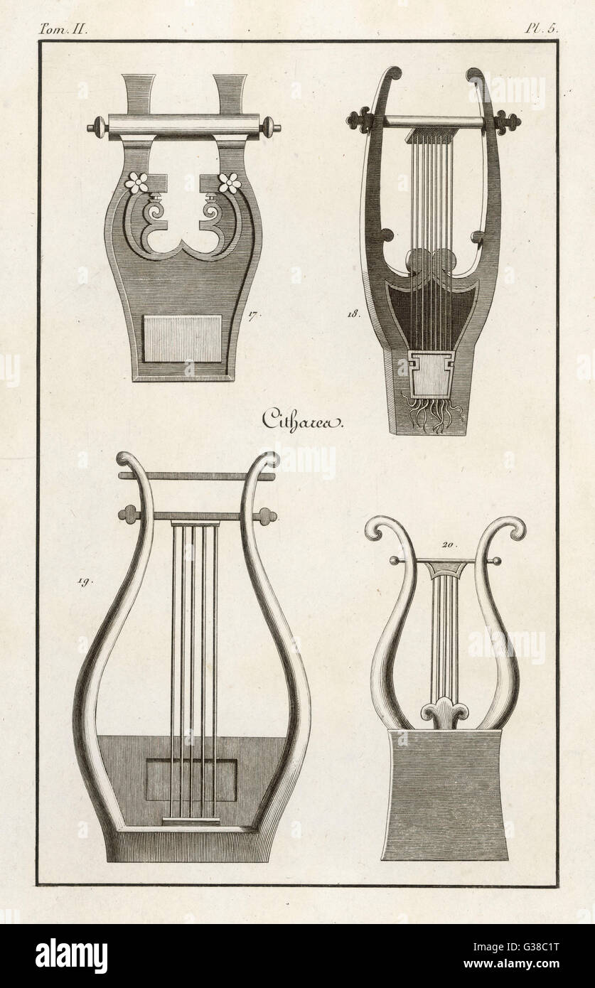 Cithara ou kithara Banque de photographies et d’images à haute ...