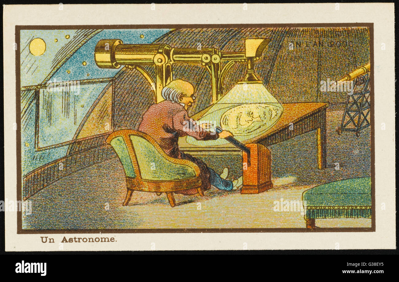 Un astronome ou un aristote Banque de photographies et d’images à haute ...