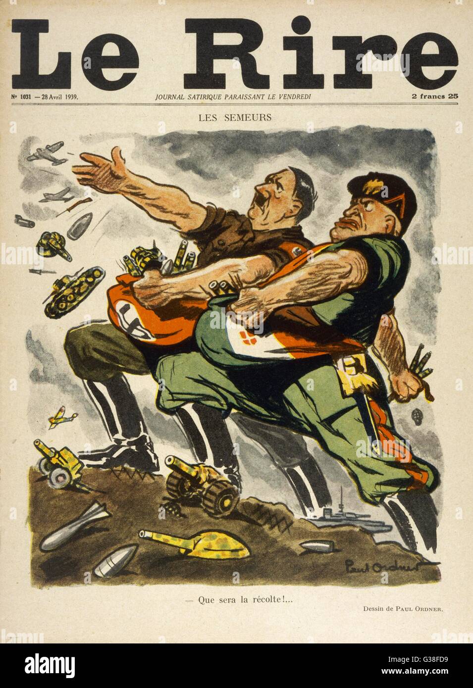 Caricatures hitler Banque de photographies et d’images à haute ...