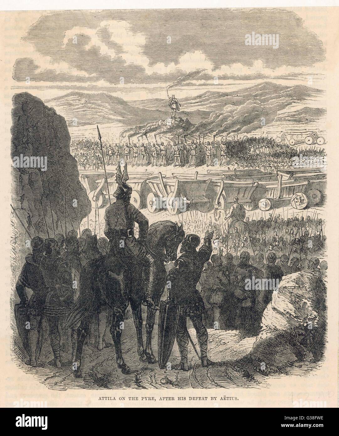 Les Huns, sous Attila, sont défaits par les Wisigoths et les Romains ...