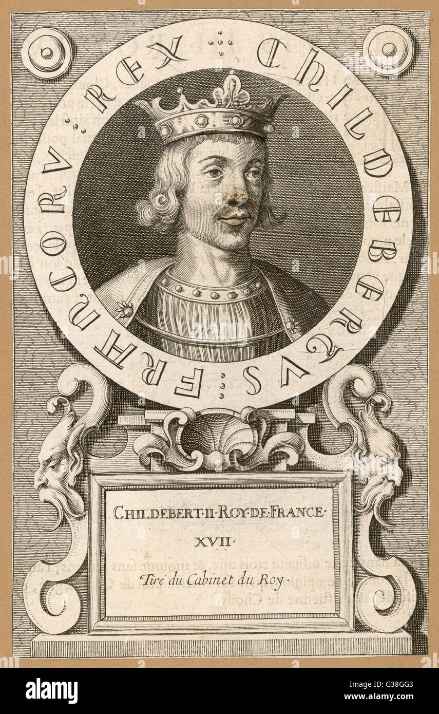 King childebert Banque de photographies et d’images à haute résolution ...