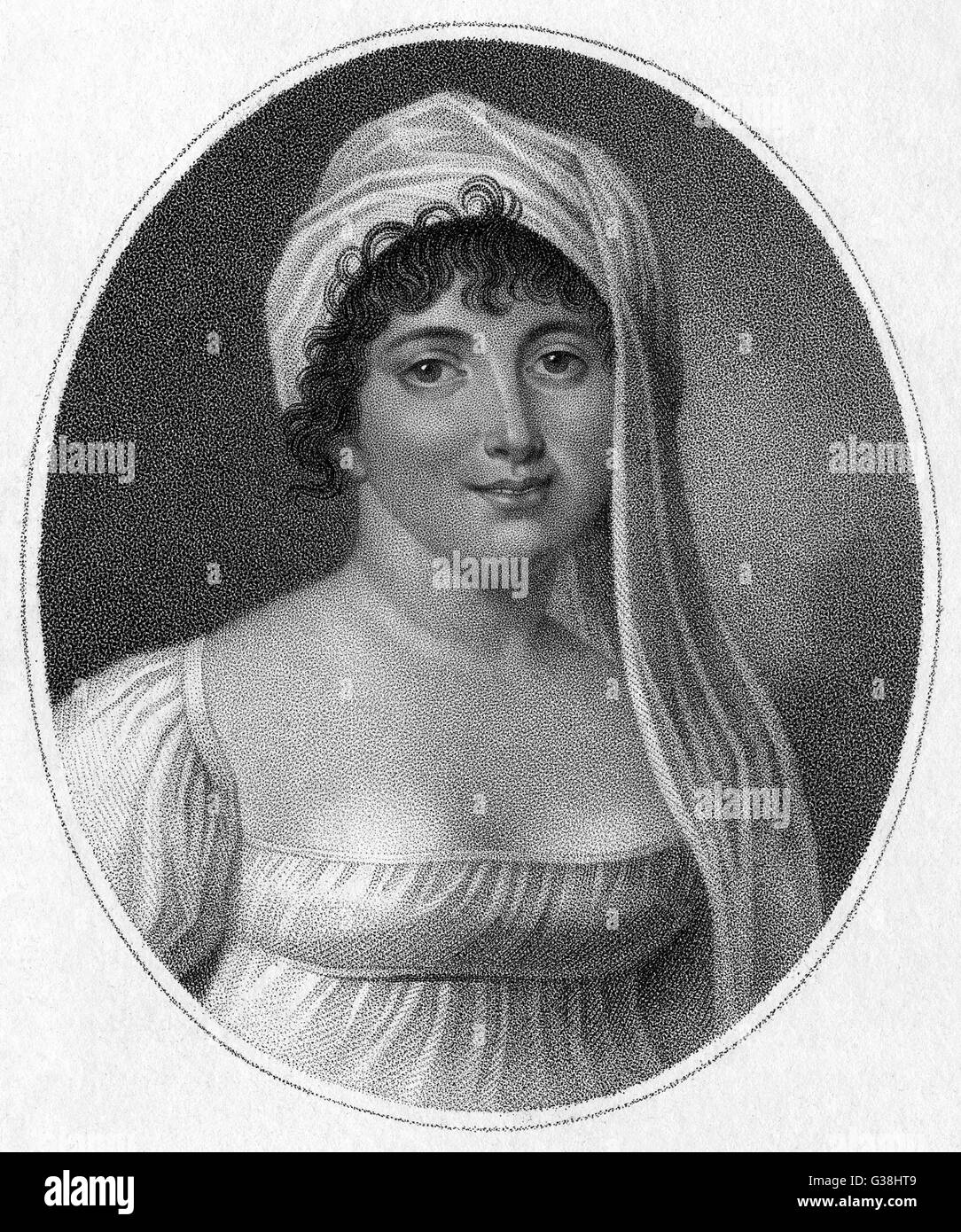 Anne louise de stael Banque d'images noir et blanc - Alamy