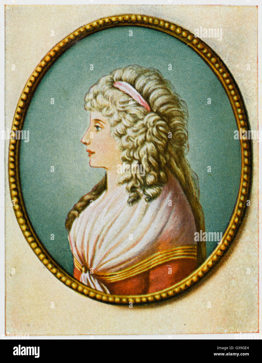 Charlotte von stein 1742 1827 Banque de photographies et d’images à ...