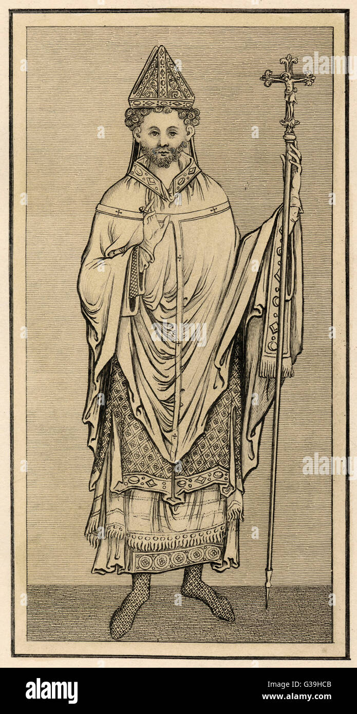Medieval archbishop Banque de photographies et d’images à haute ...