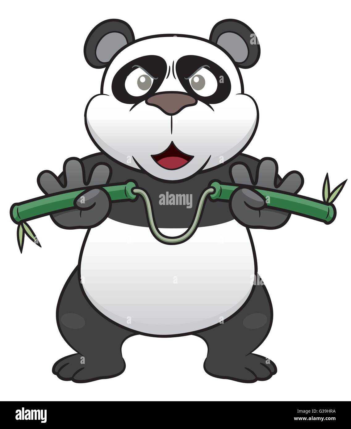 Cartoon Vector illustration de Panda Image Vectorielle Stock - Alamy