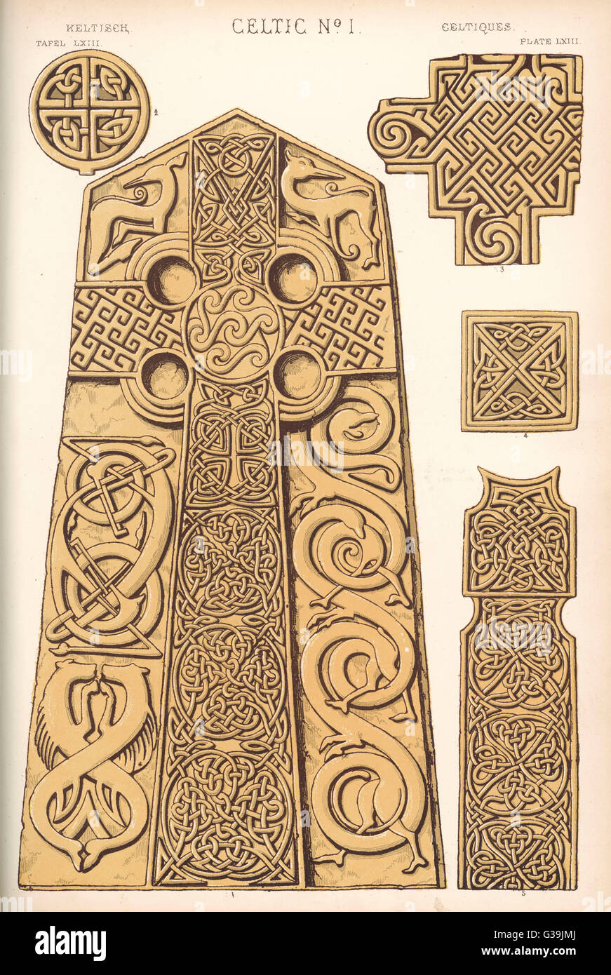 Celtic ornaments Banque de photographies et d’images à haute résolution ...