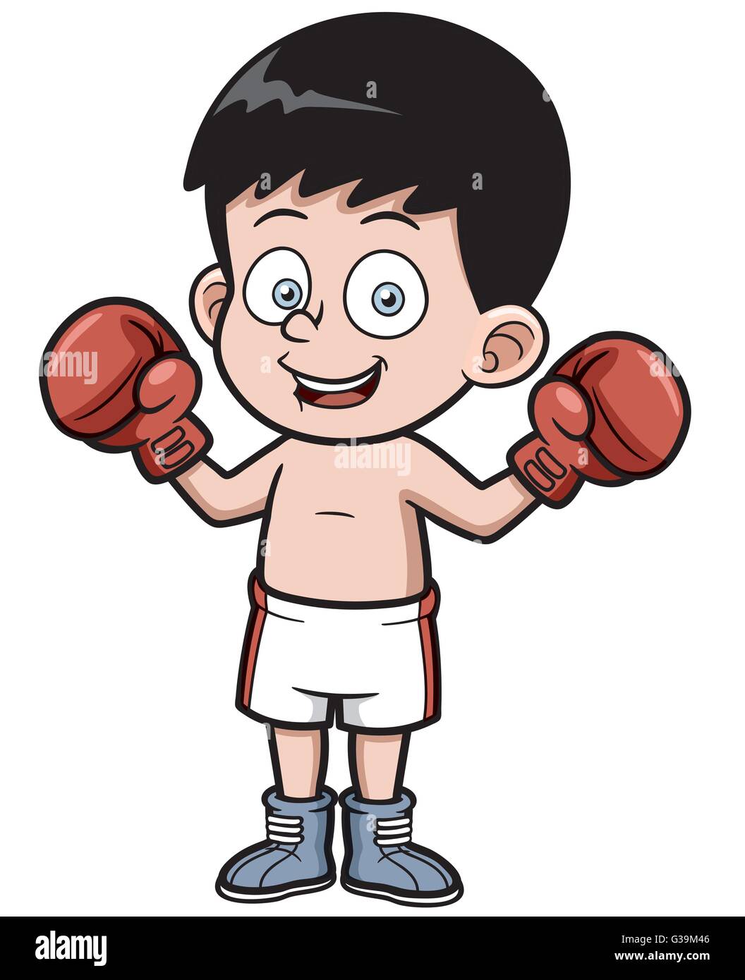 Boxing cartoon Banque de photographies et d’images à haute résolution ...