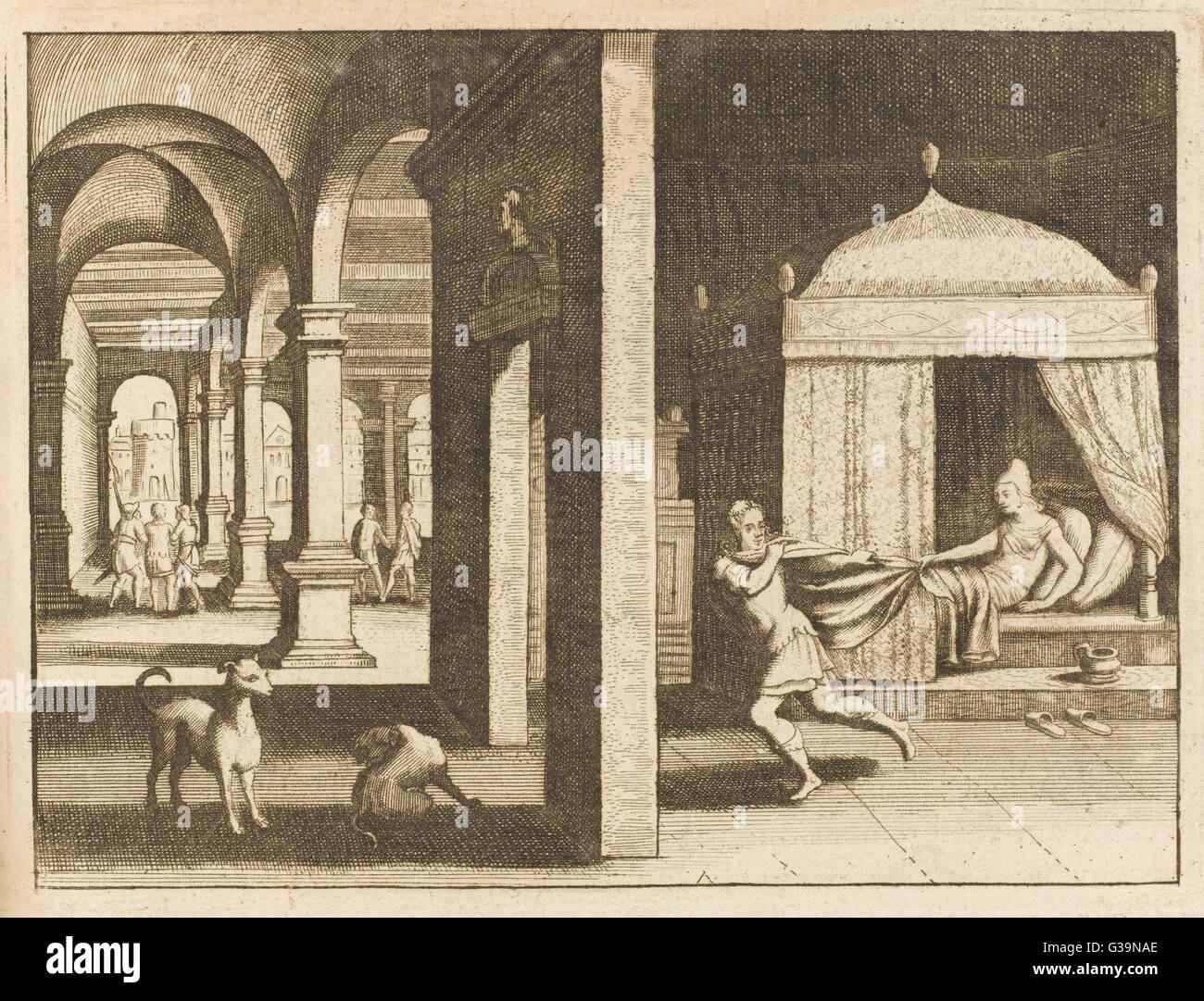 LA FEMME DE JOSEPH & POTIPHAR Photo Stock - Alamy