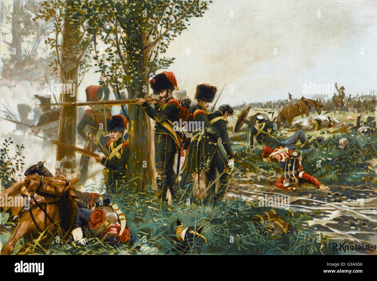 Battle of waterloo Banque de photographies et d’images à haute ...