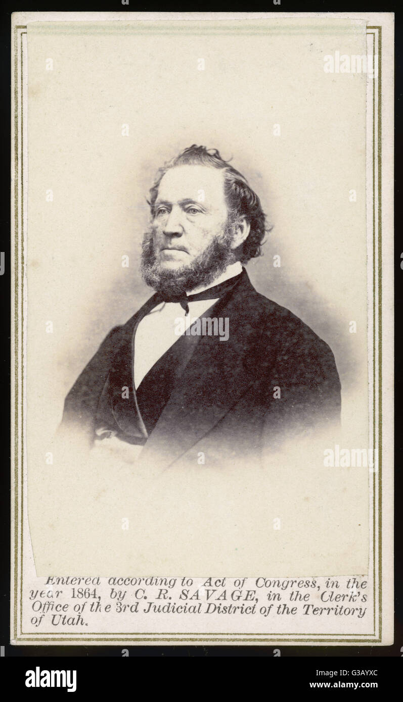 Portrait de brigham young Banque de photographies et d’images à haute ...