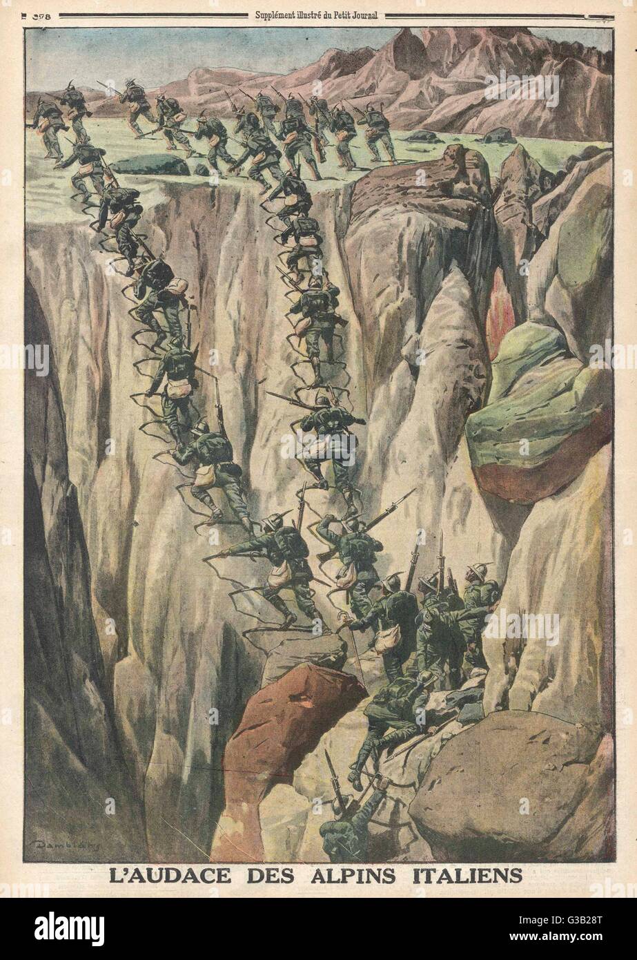 Guerre alpine Banque de photographies et d’images à haute résolution ...