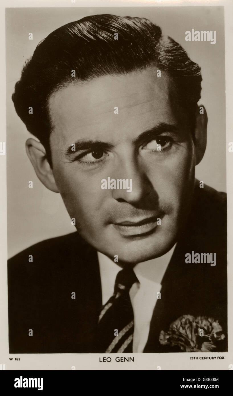 Leo genn Banque de photographies et d’images à haute résolution - Alamy