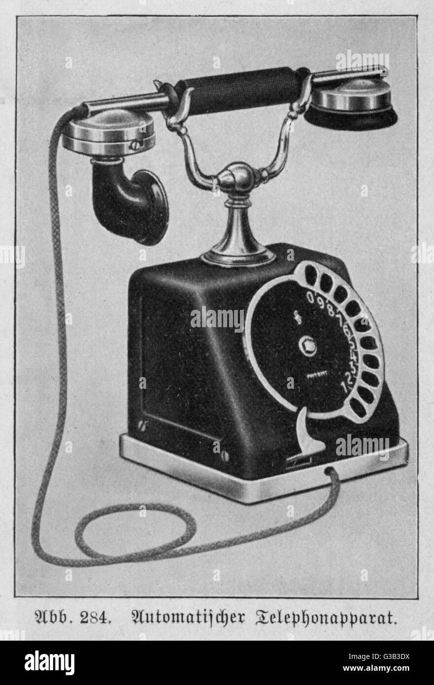 Cadran téléphonique Banque d'images noir et blanc - Alamy