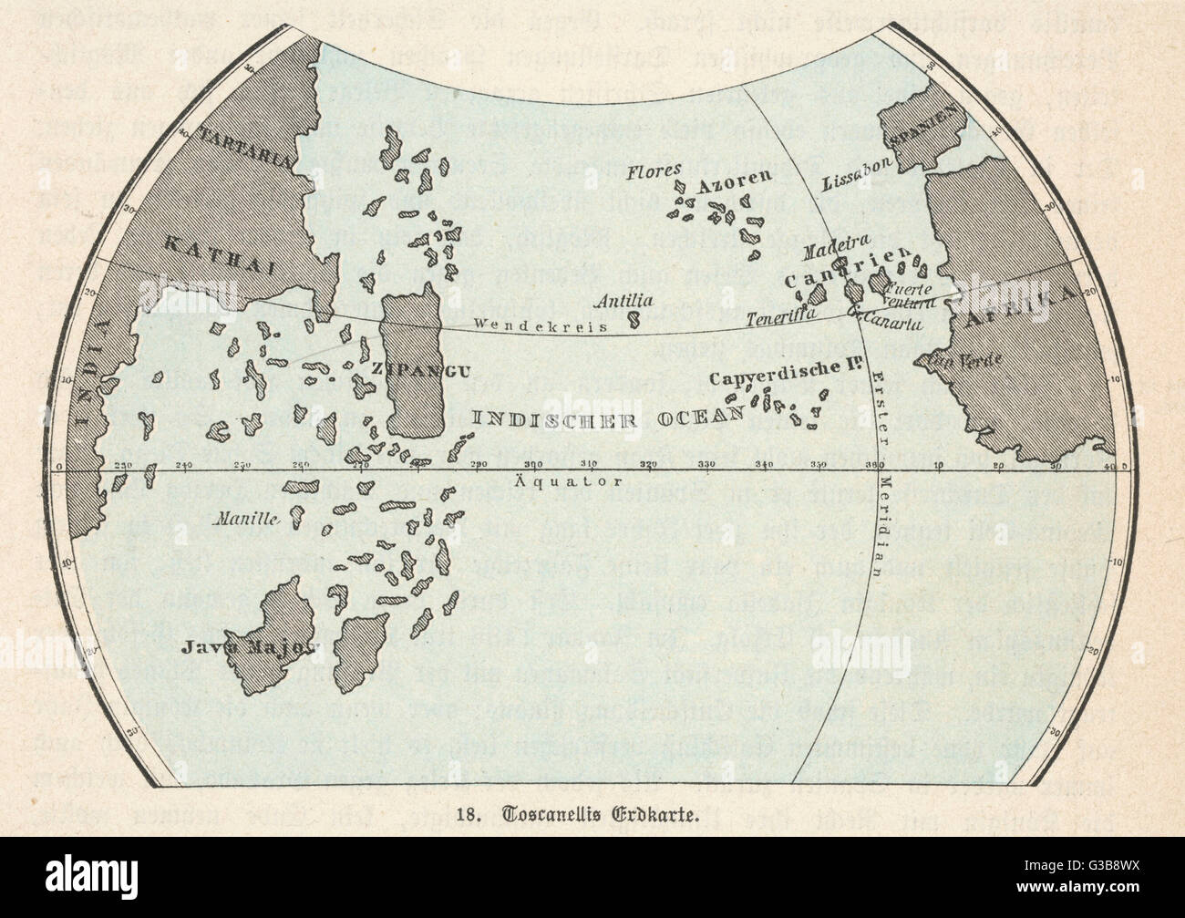 Atlantic ocean map Banque de photographies et d’images à haute ...