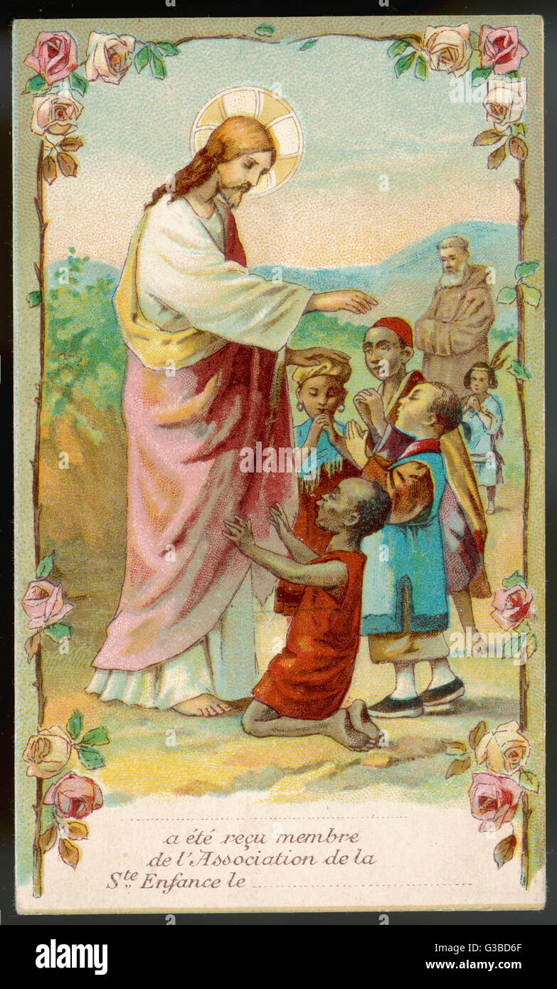 Jésus avec des enfants Banque de photographies et d’images à haute ...