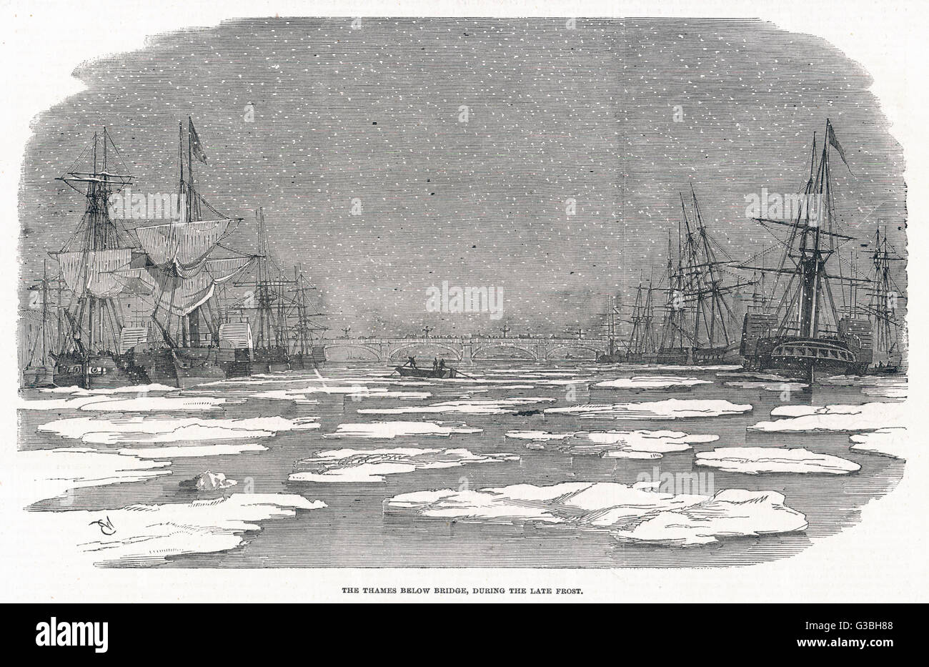 Frozen thames Banque de photographies et d’images à haute résolution ...
