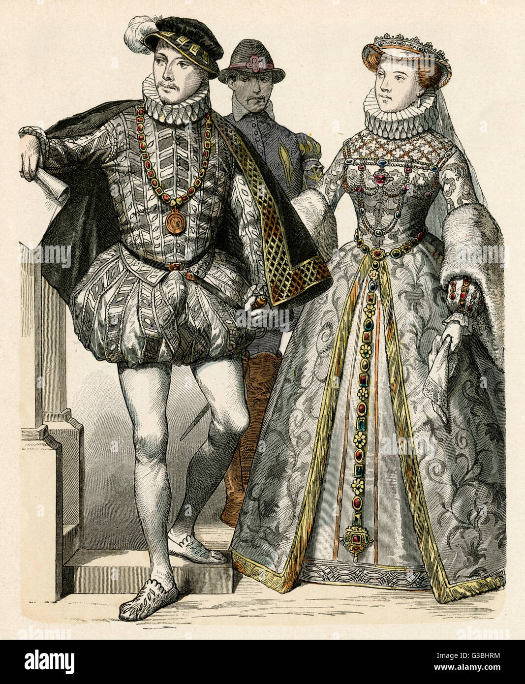Robe de cour espagnole Banque de photographies et d’images à haute ...