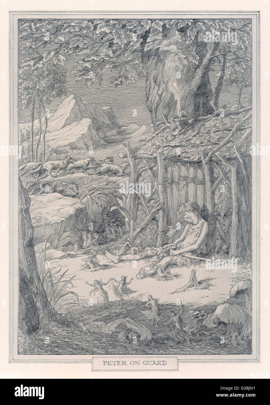 Sur ses gardes Banque de photographies et d’images à haute résolution ...