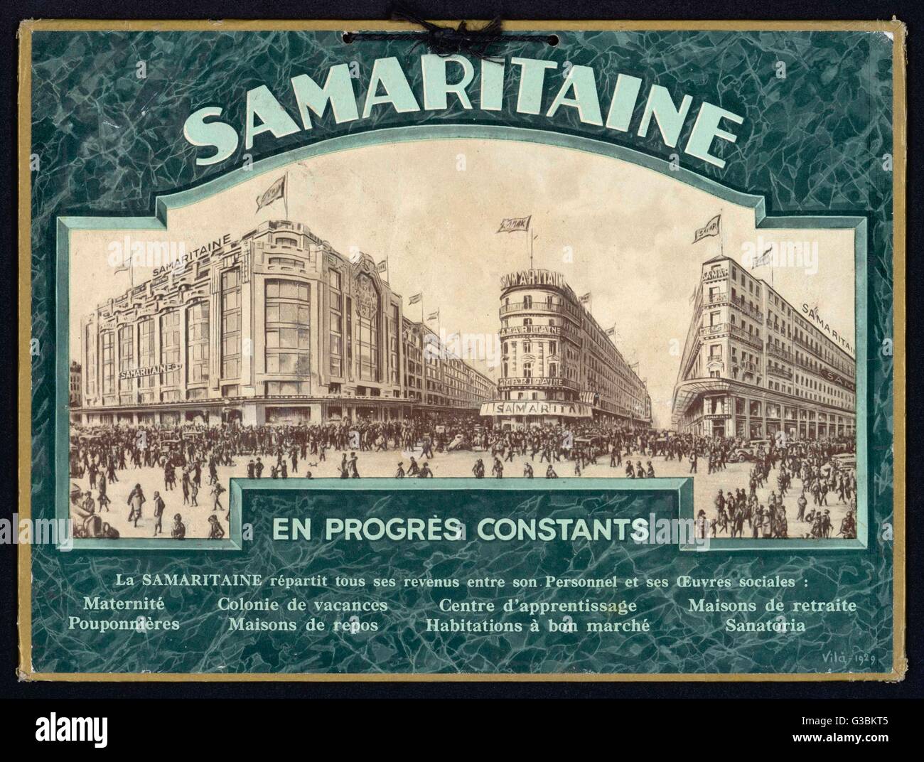 Grand Magasin Samaritaine Banque d'image et photos - Alamy