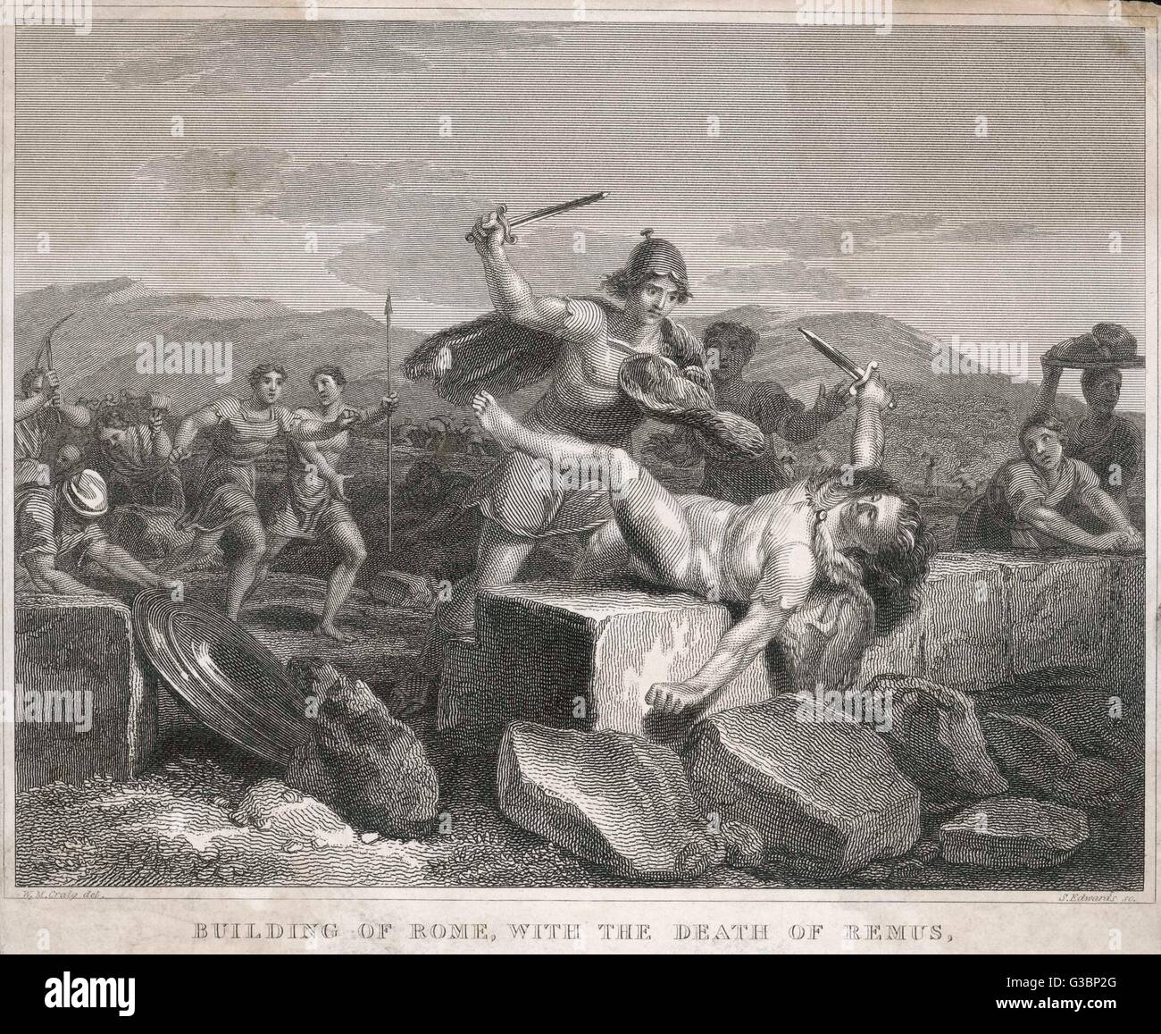 Romulus remus meurtre Banque de photographies et d’images à haute ...