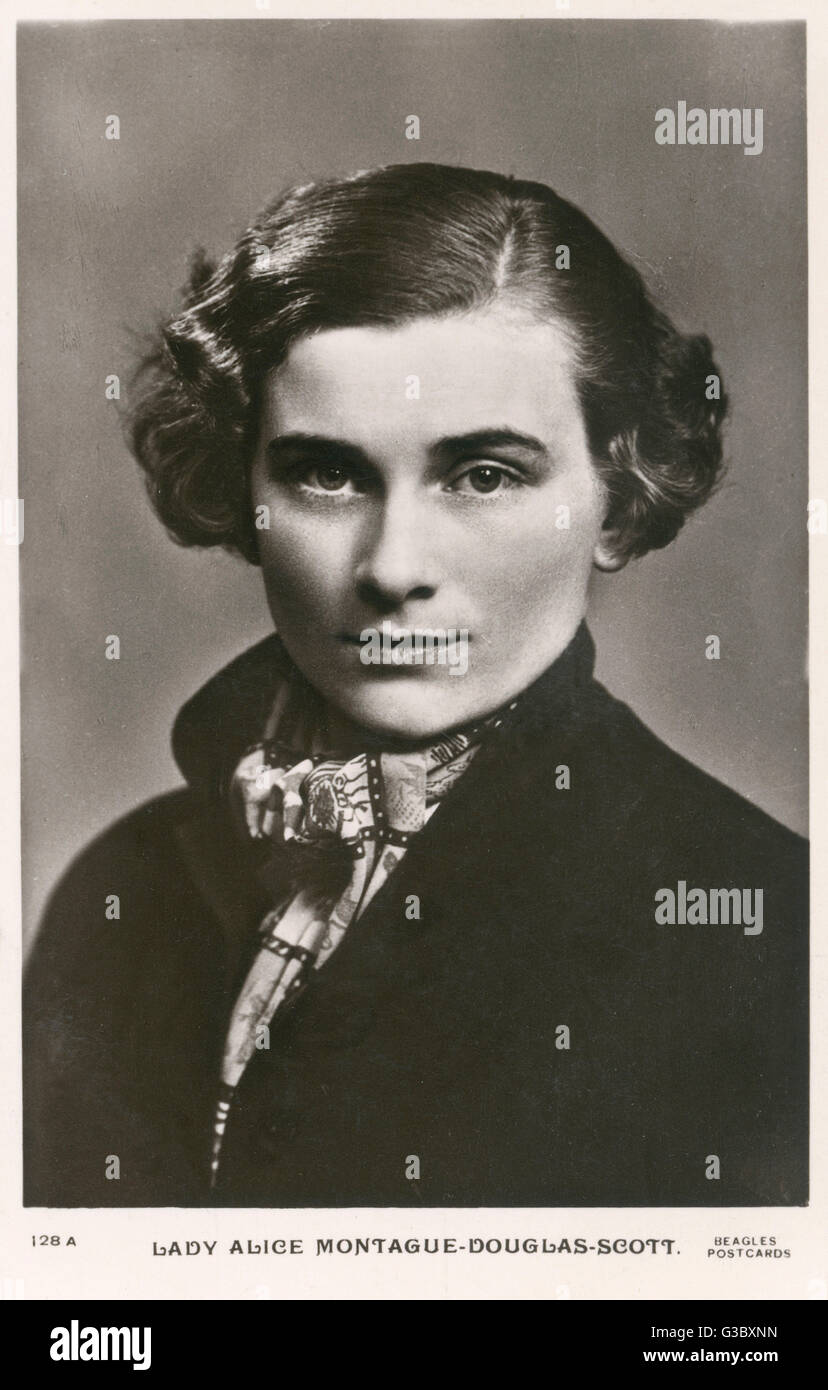 Lady alice montagu douglas scott Banque de photographies et d’images à ...