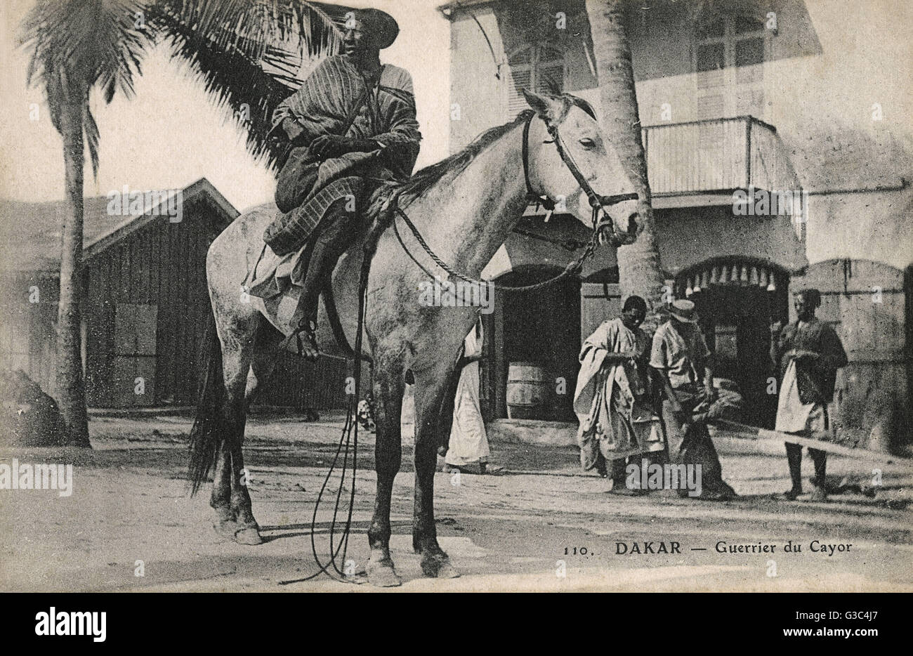 Senegal wolof guerrier de kayor cayor Banque de photographies et d ...