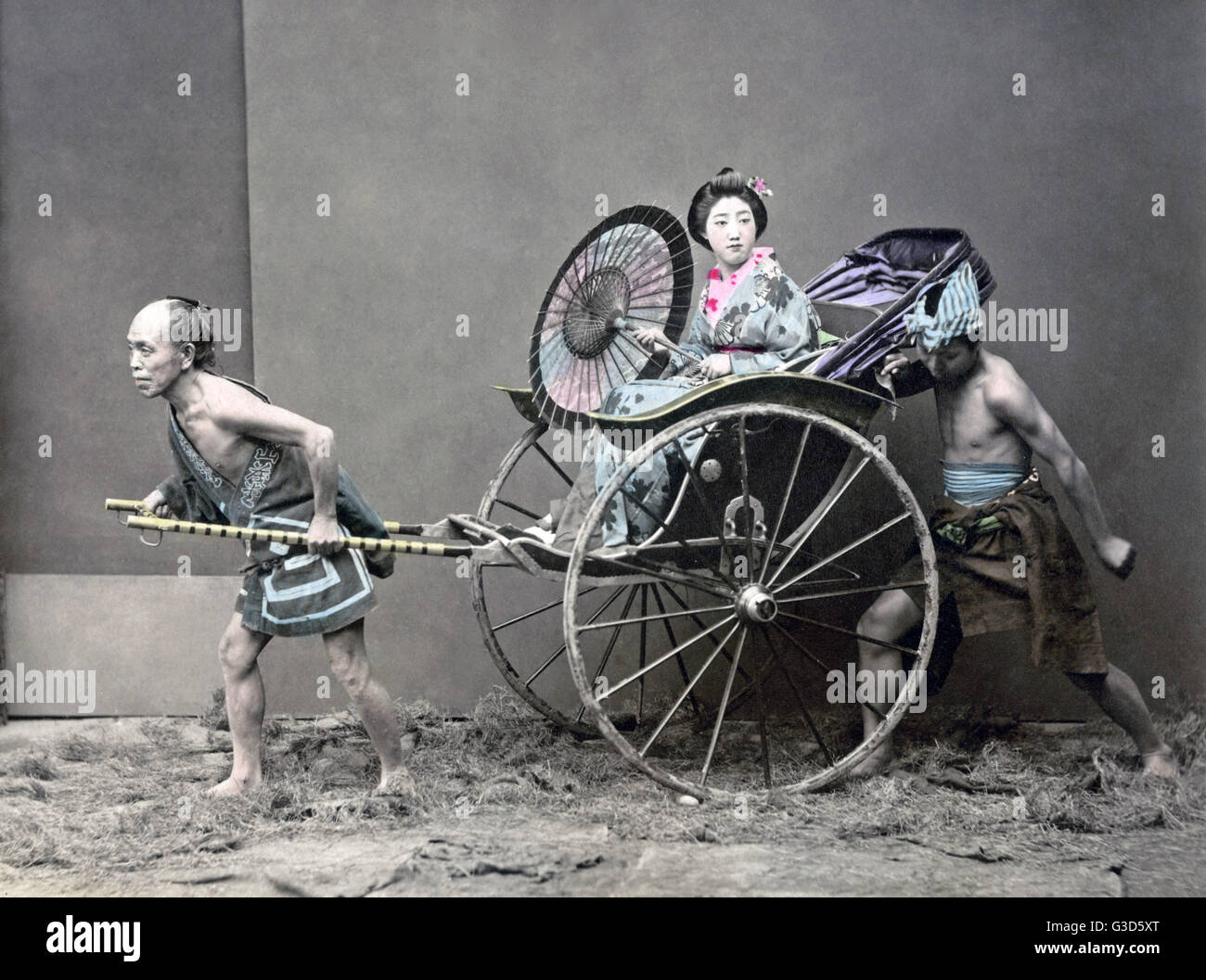 Pousse pousse japon Banque de photographies et d’images à haute ...