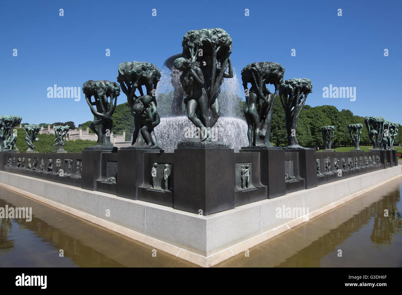 Parc de Sculptures de Vigeland, le plus grand parc de sculptures faites ...