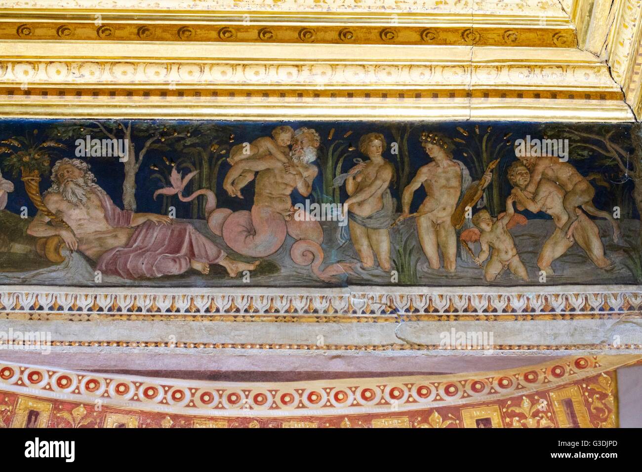 Fresco Villa Farnesina, Rome Banque d'image et photos - Alamy