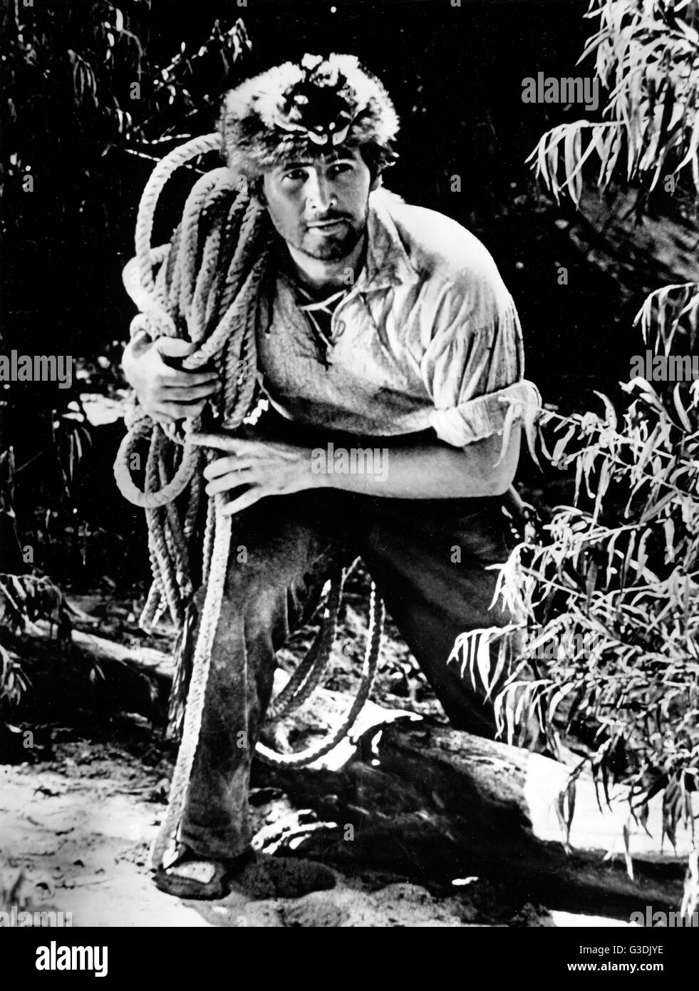Davy crockett fess Banque d'images noir et blanc - Alamy