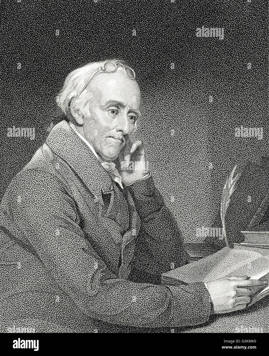 Portrait de benjamin rush Banque de photographies et d’images à haute ...