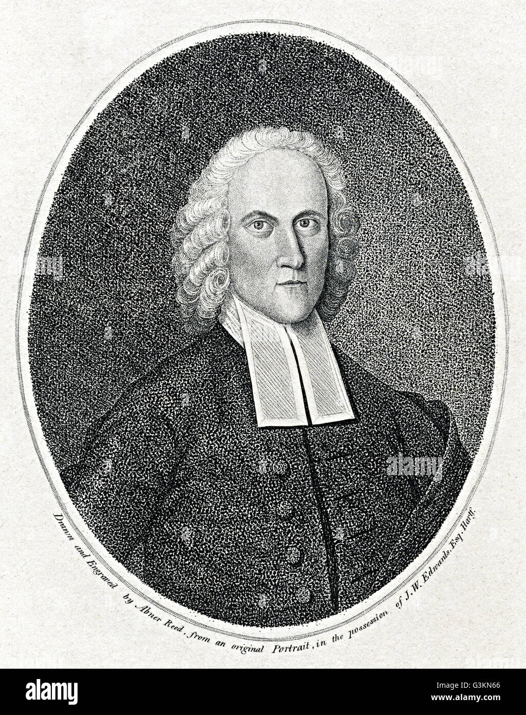 Portrait de jonathan edwards Banque de photographies et d’images à ...