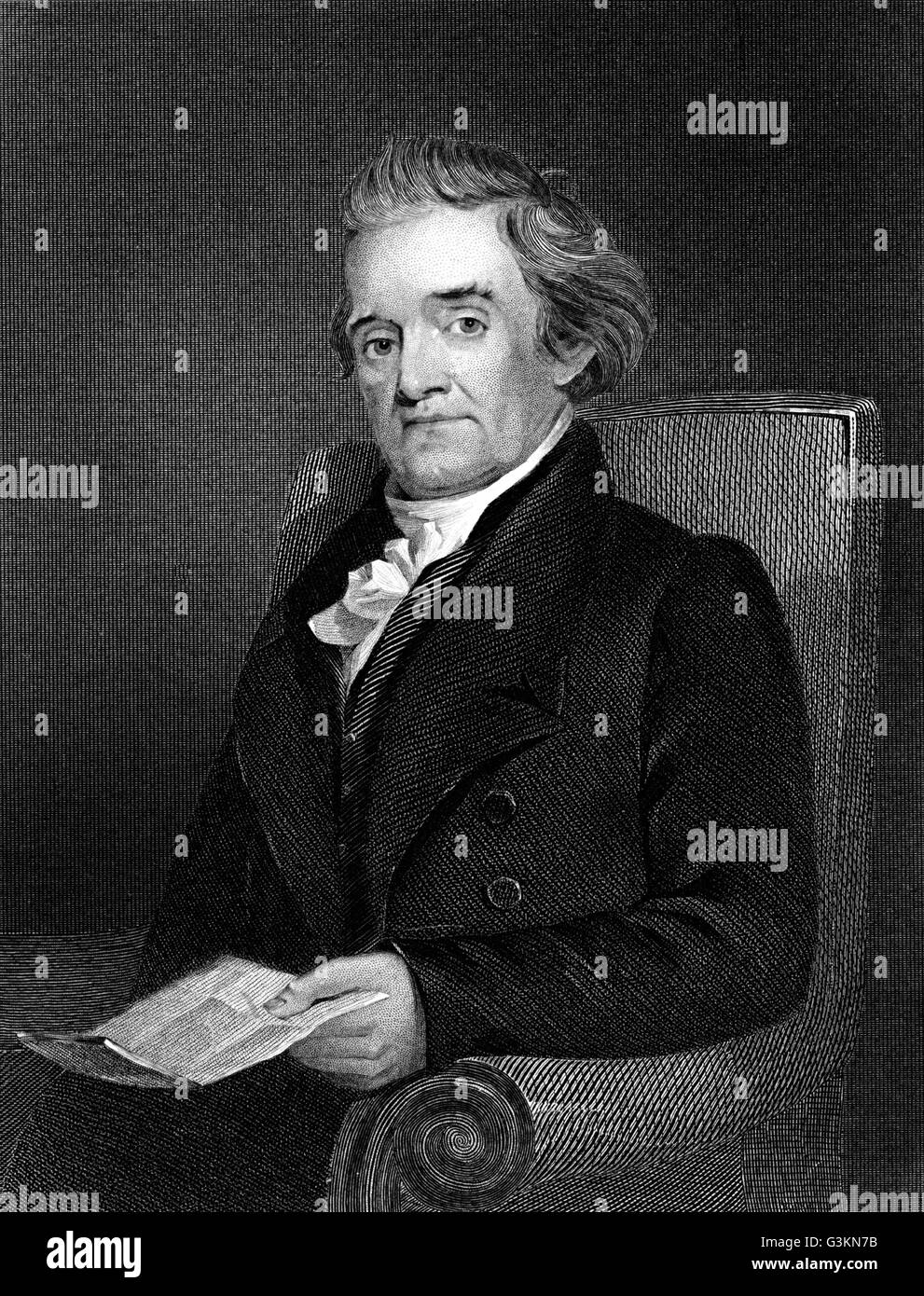 Portrait de noah webster Banque de photographies et d’images à haute ...