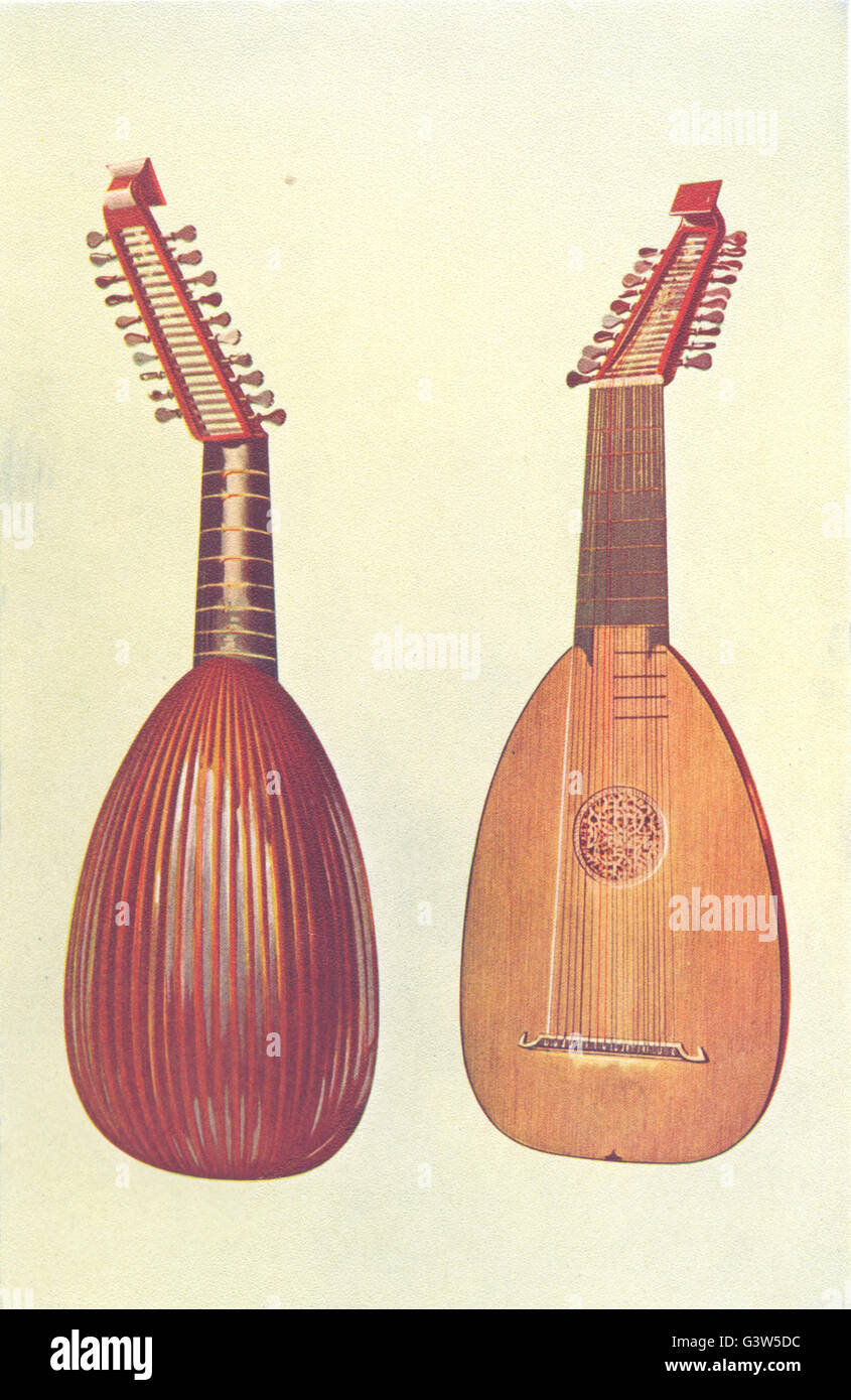 Instruments de luth Banque de photographies et d’images à haute ...