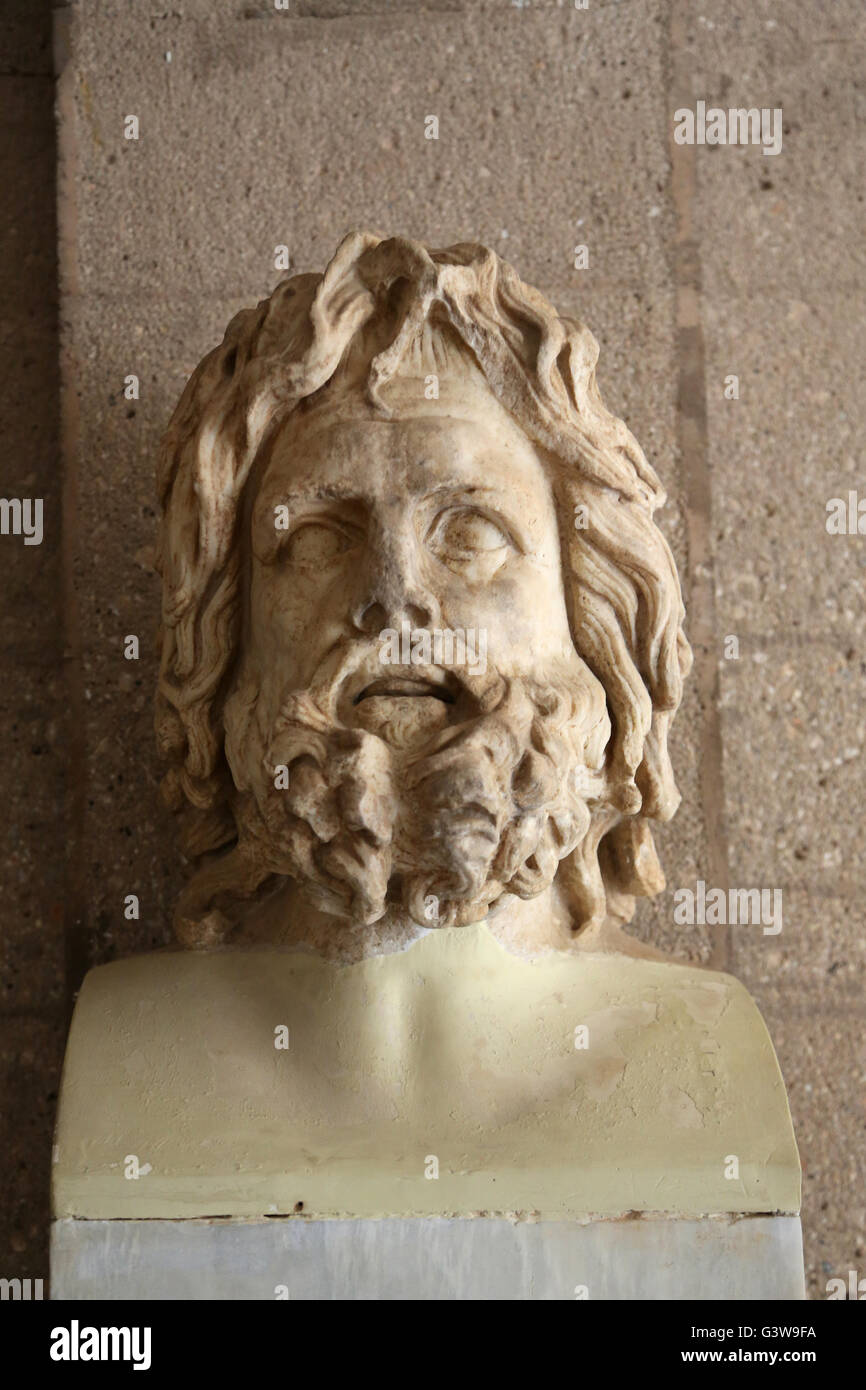 Corinthe Corinthe Grèce Ancienne Hermaic Musée Stèle de Zeus Otricoli ...