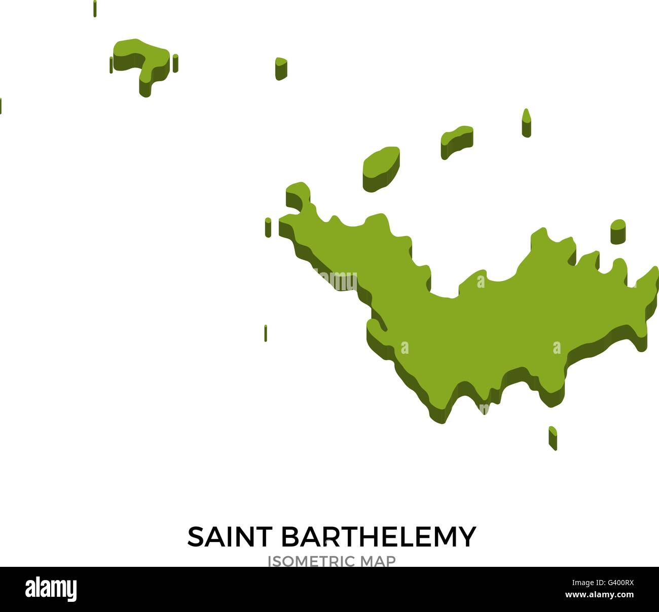Saint barthelemy map Banque de photographies et d’images à haute résolution - Alamy