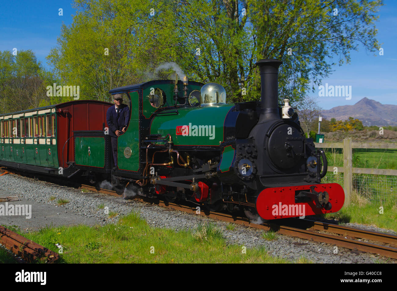 Welsh steam locomotive Banque de photographies et d’images à haute ...