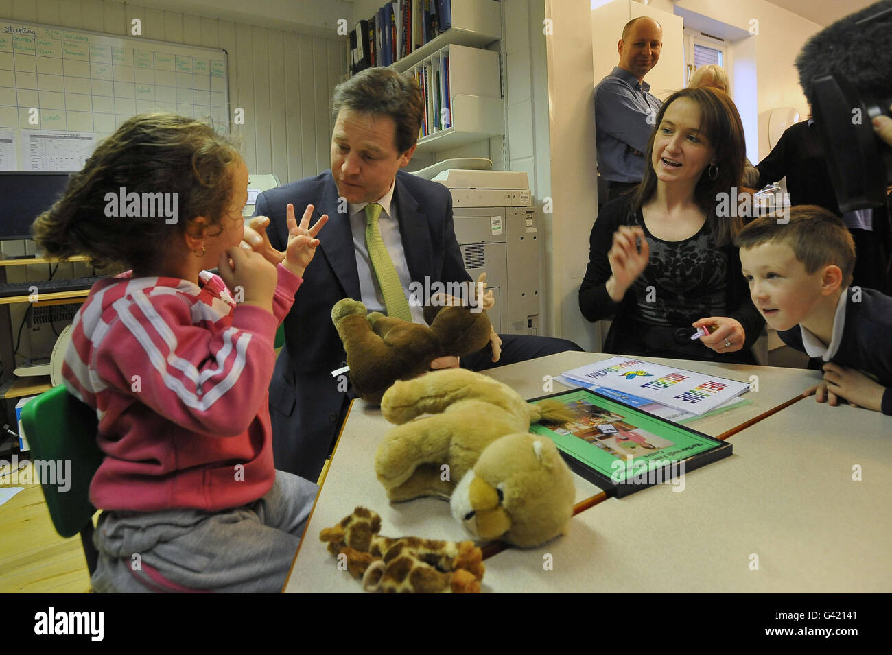 Parle de vicky aldridge fils mitchell Banque de photographies et d ...