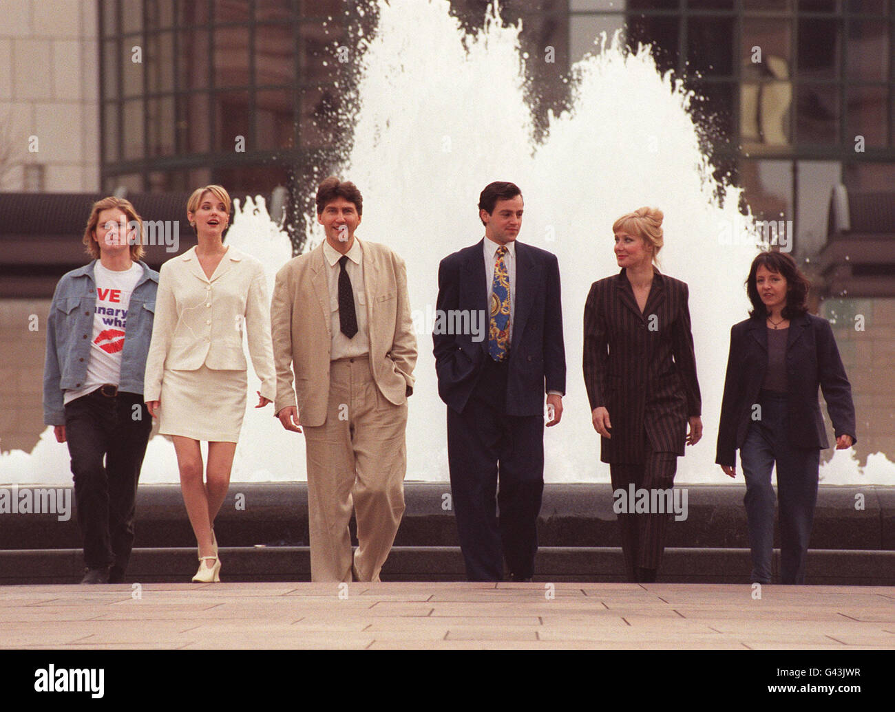 Gerard James (Jason), Anna Brecon (Claudia) David Banks (Max), David ...