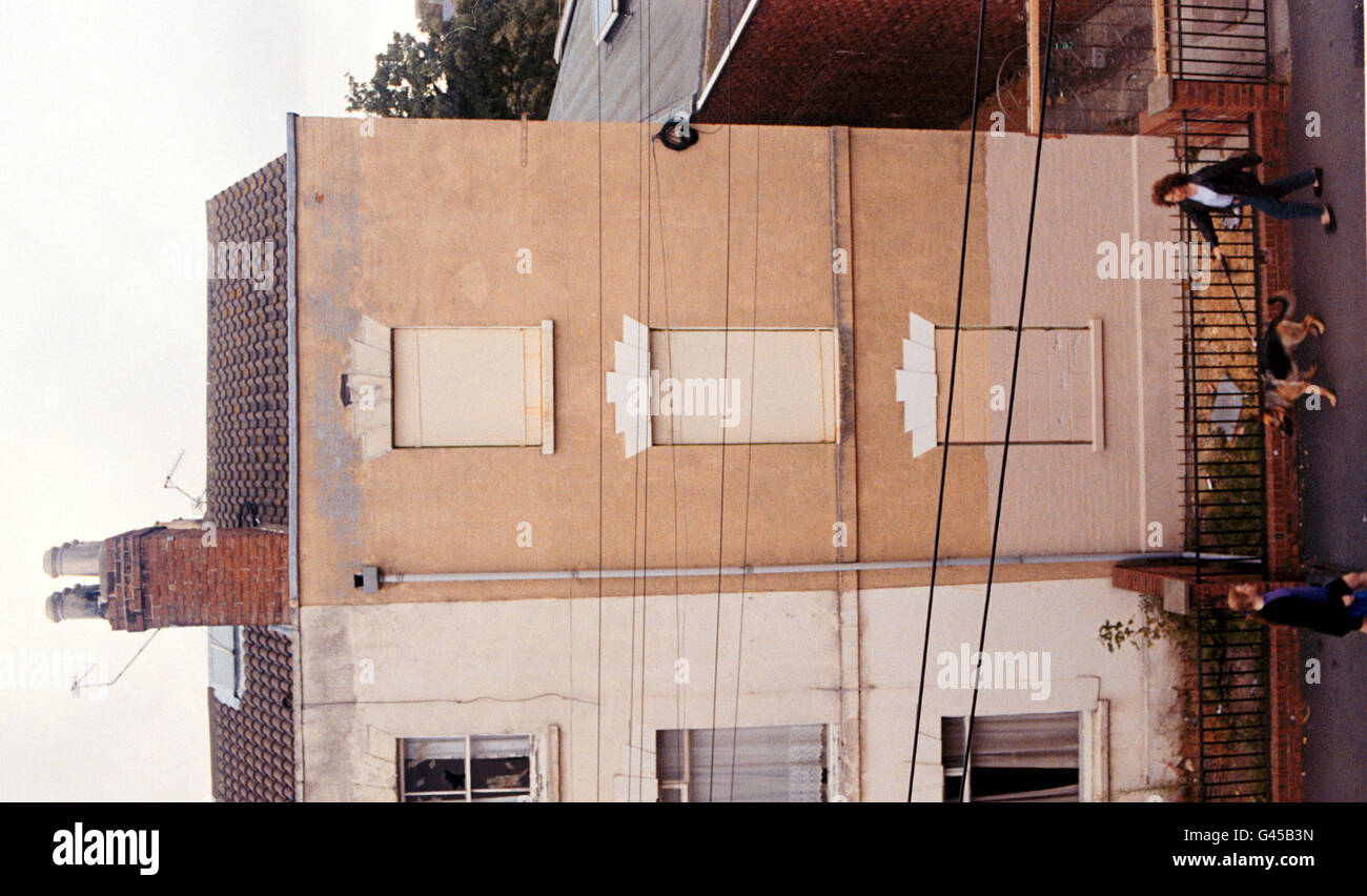 Fred and rose wests former home 25 cromwell street Banque de ...