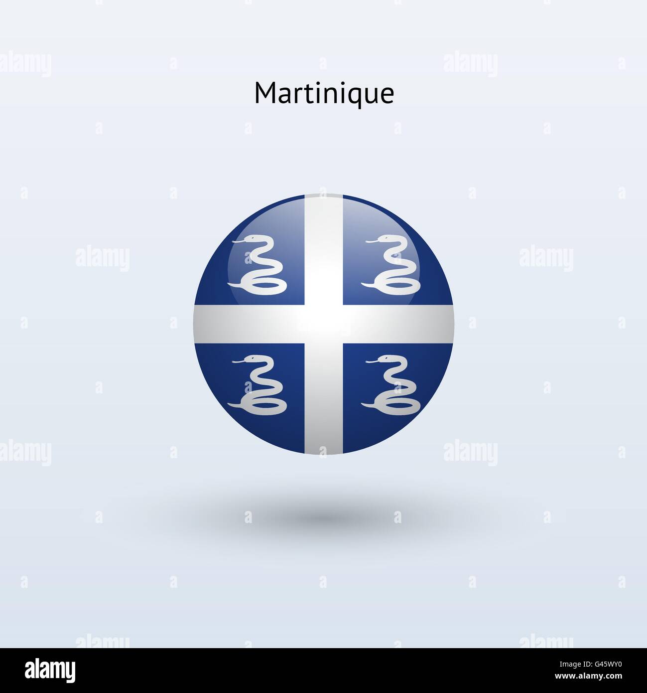 Drapeau martinique Banque d'images vectorielles - Alamy
