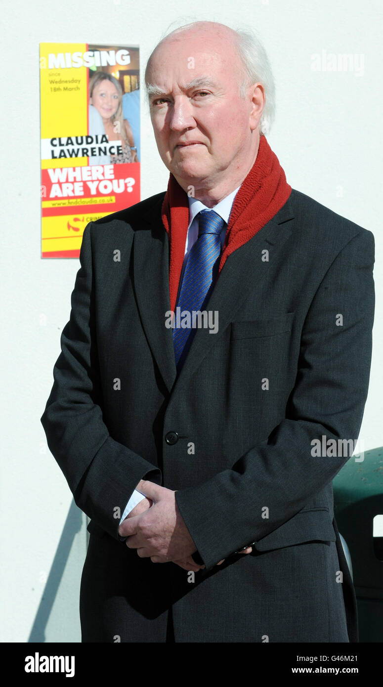 Le père de claudia lawrence manquant Banque de photographies et d ...