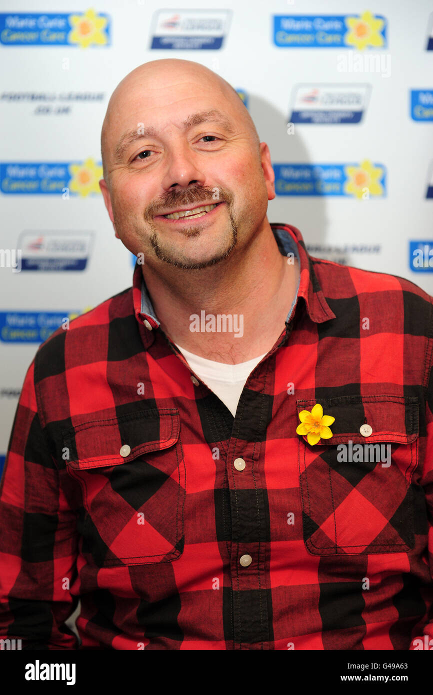 Mark Clemmit, présentateur de BBC Sports au siège de la Ligue de ...