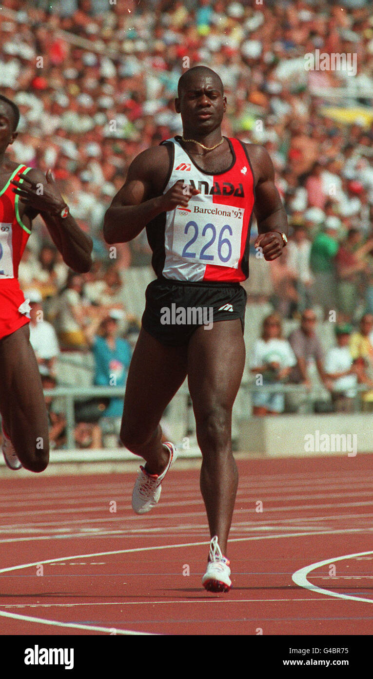 Ben johnson sprinter Banque de photographies et d’images à haute ...