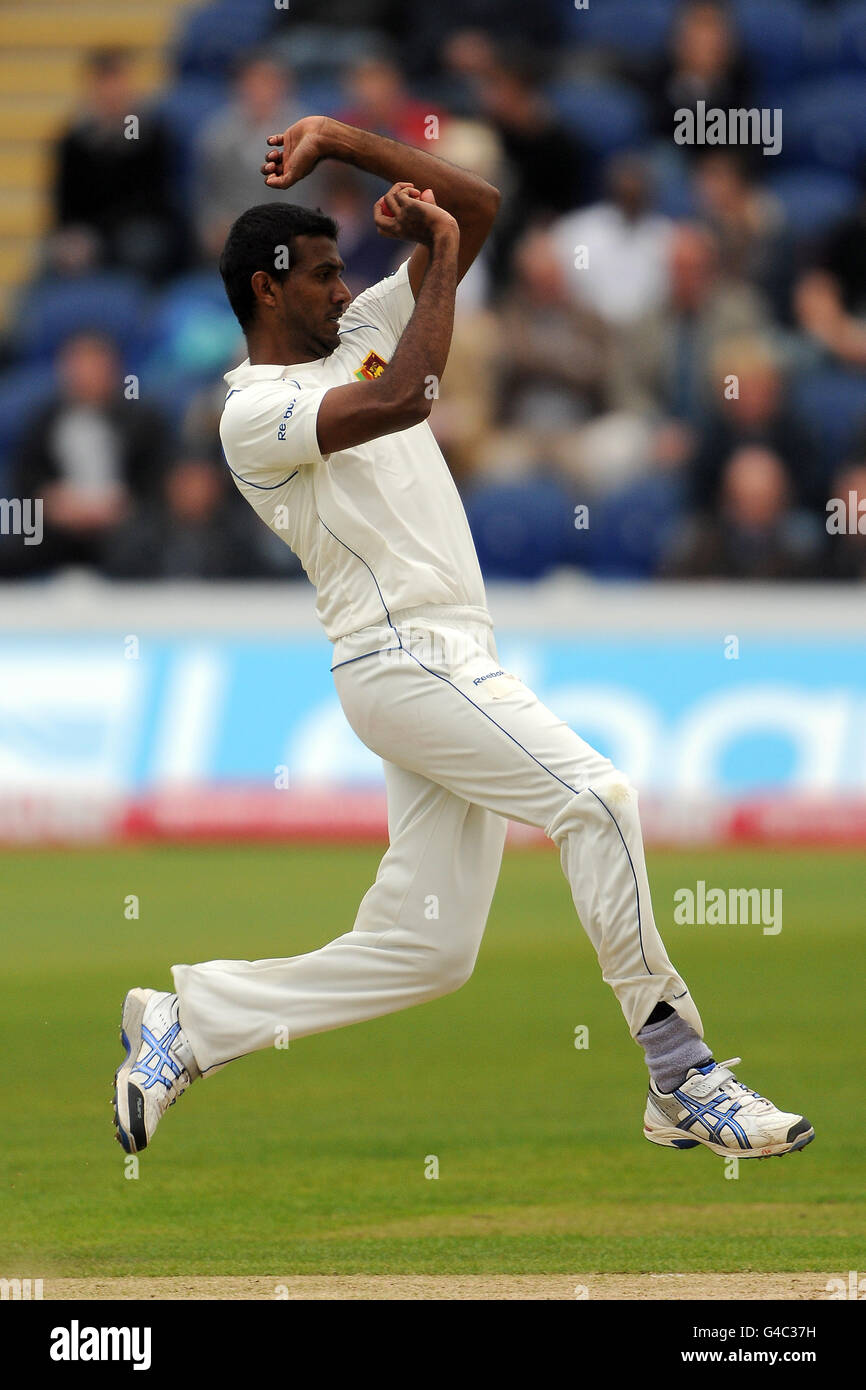 Sri lankas farveez maharoof en action Banque de photographies et d ...