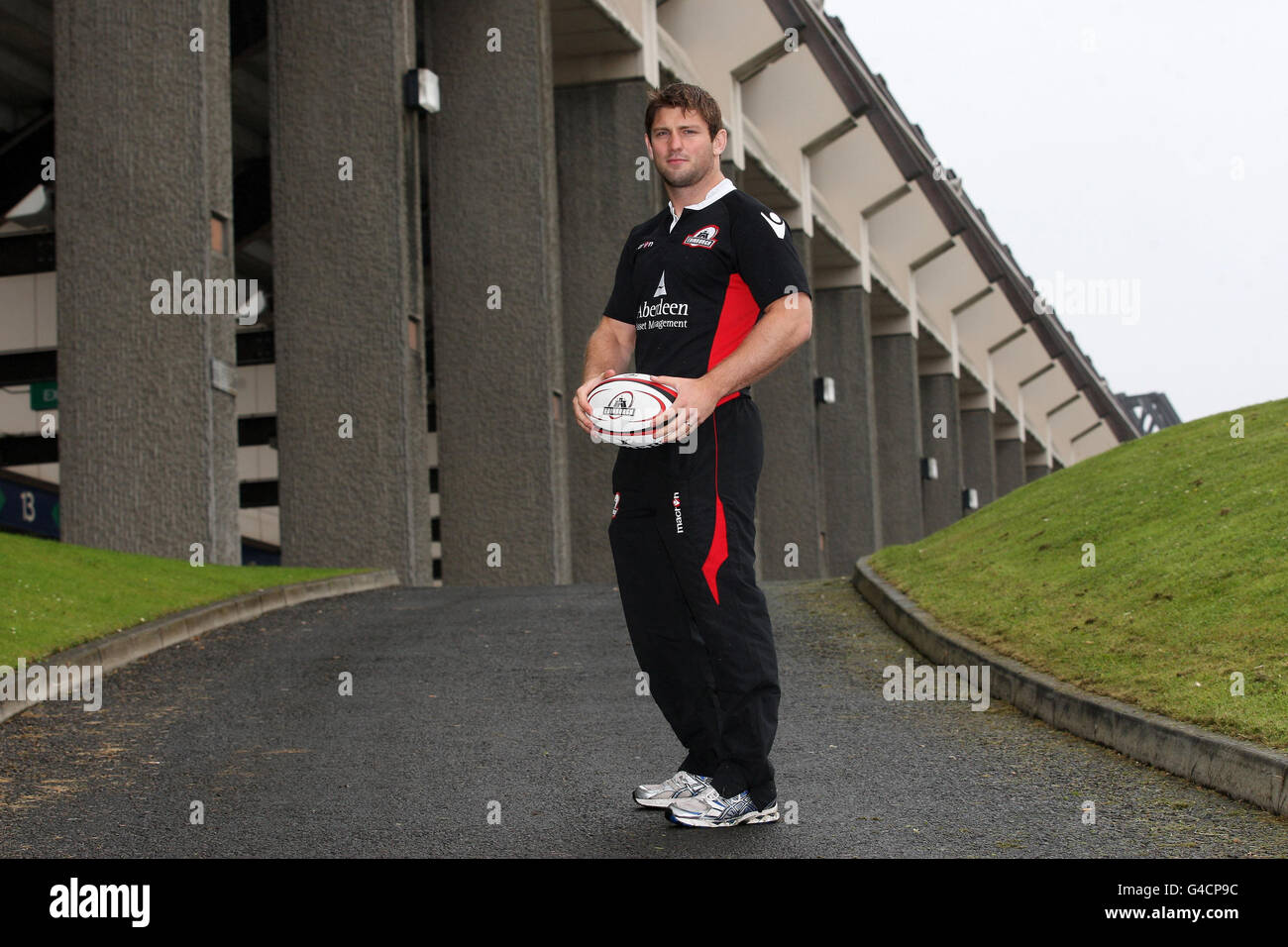 La nouvelle signature de Steven Lawrie par Edinburgh Rugby lors de l ...