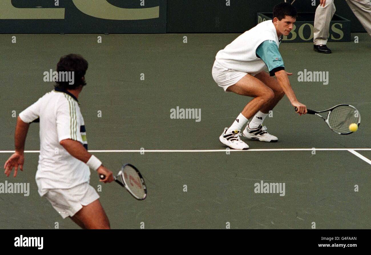 Coupe davis double henman Banque de photographies et d’images à haute ...