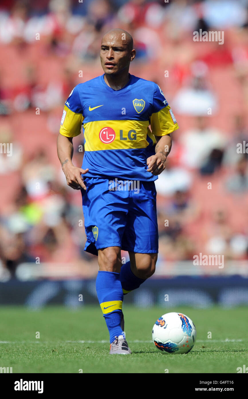 Football - Emirates Cup 2011 - Boca Juniors / Paris Saint-Germain ...
