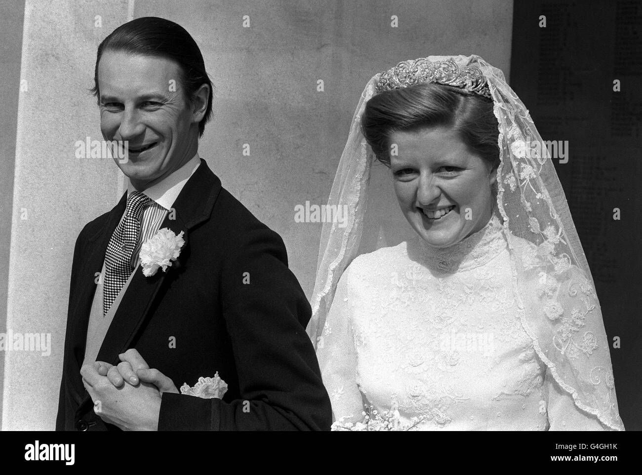 LADY JANE SPENCER/ROBERT FELLOWES WEDDING Photo Stock - Alamy
