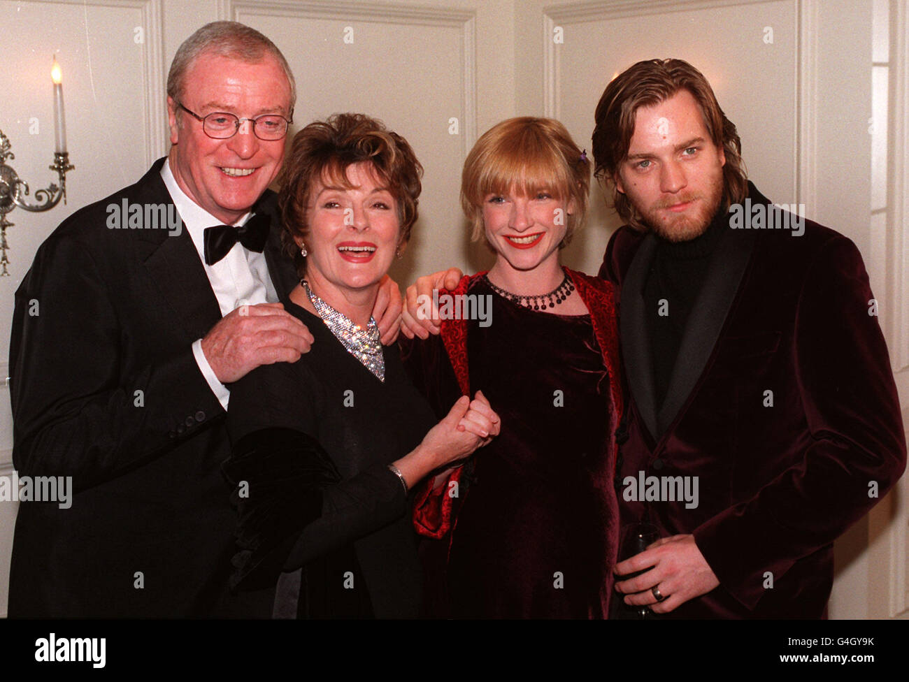 Ewan mcgregor et jane horrocks stars du film britannique Banque de ...